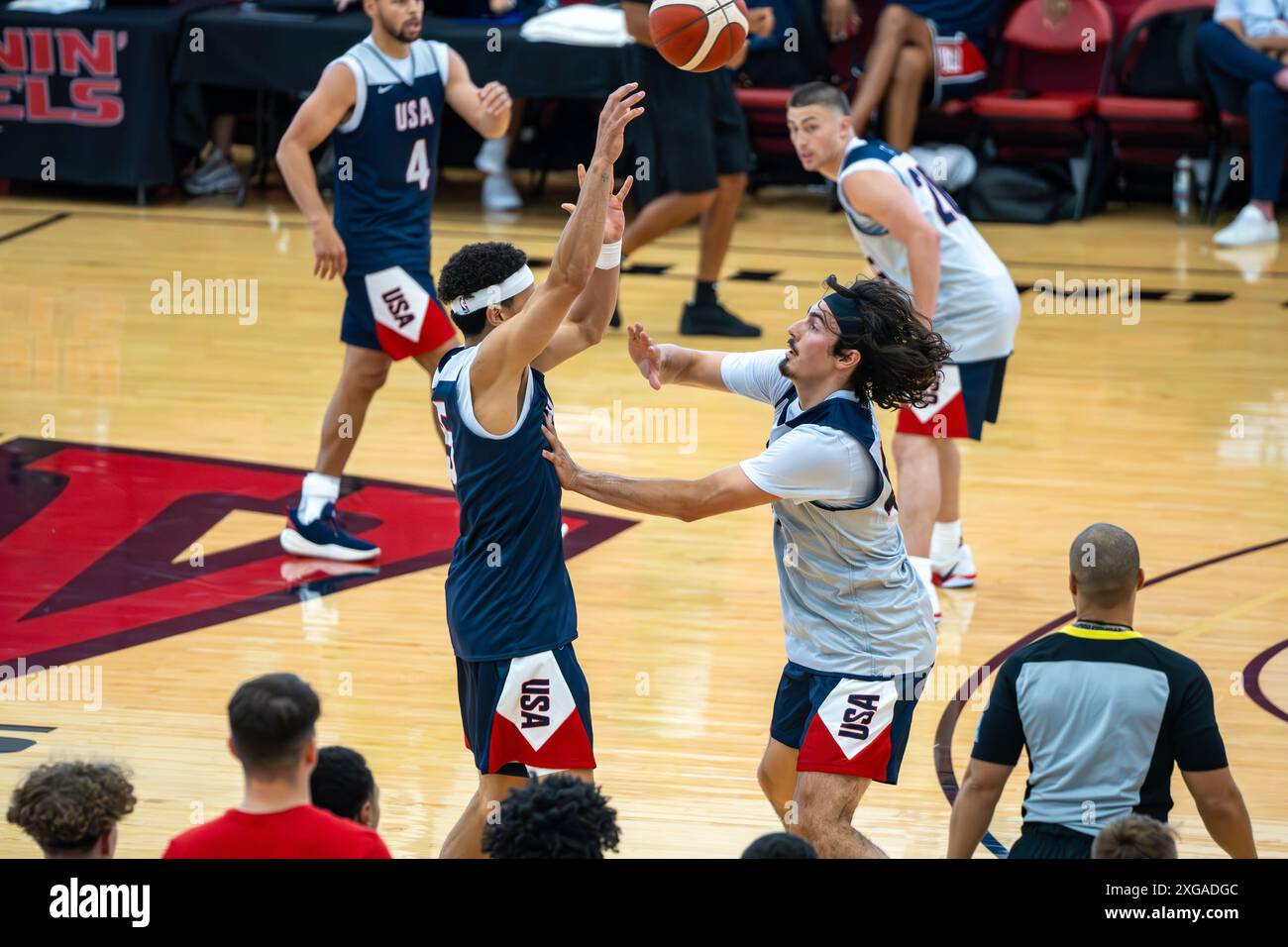 NBA Player Jaime Jaquez Jr Stock Photo - Alamy