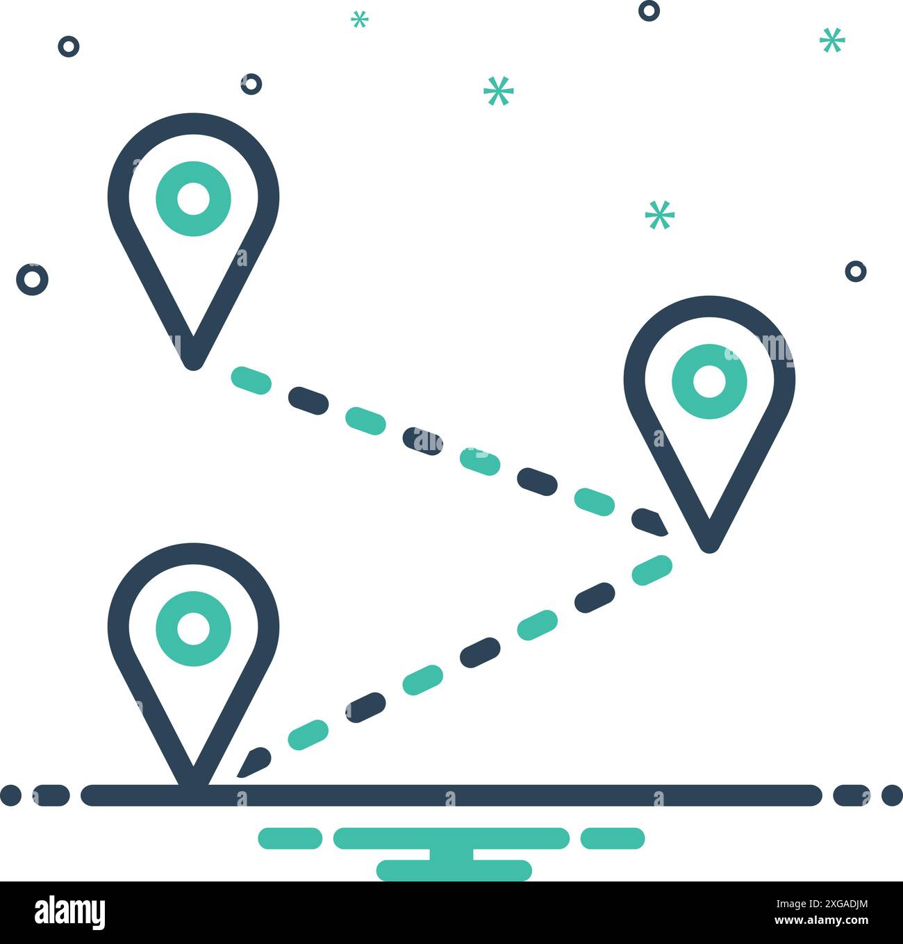 Icon for stops location Stock Vector Image & Art - Alamy