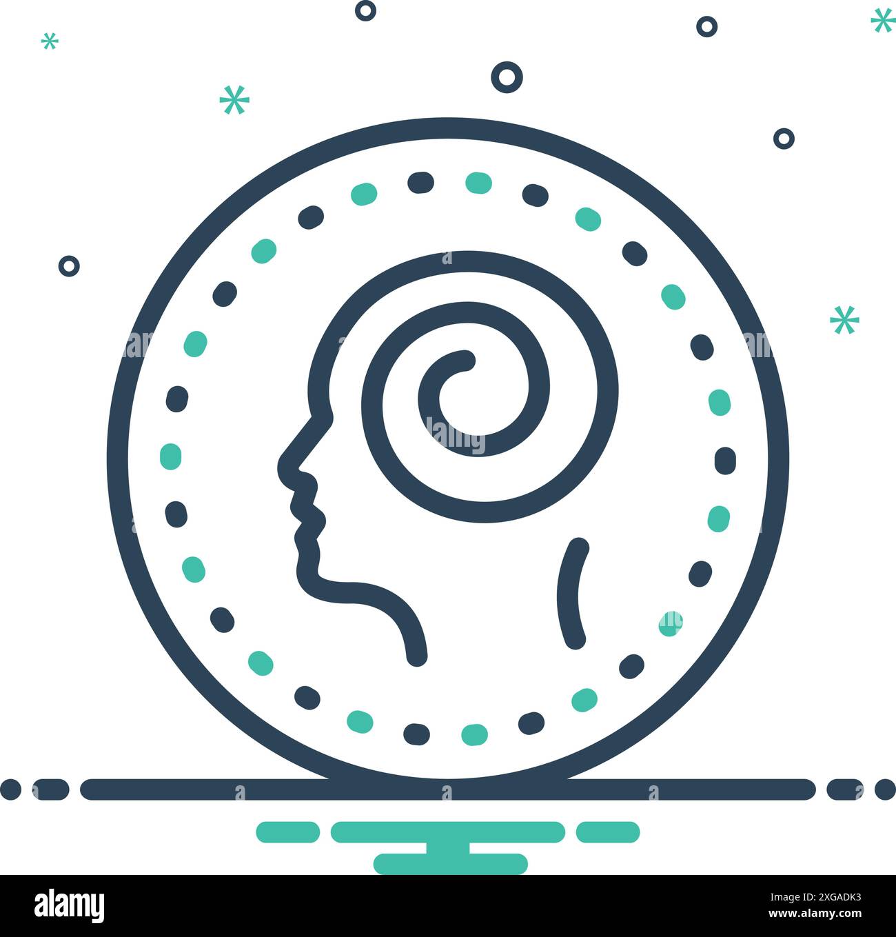 Psychiatry icon hi-res stock photography and images - Alamy