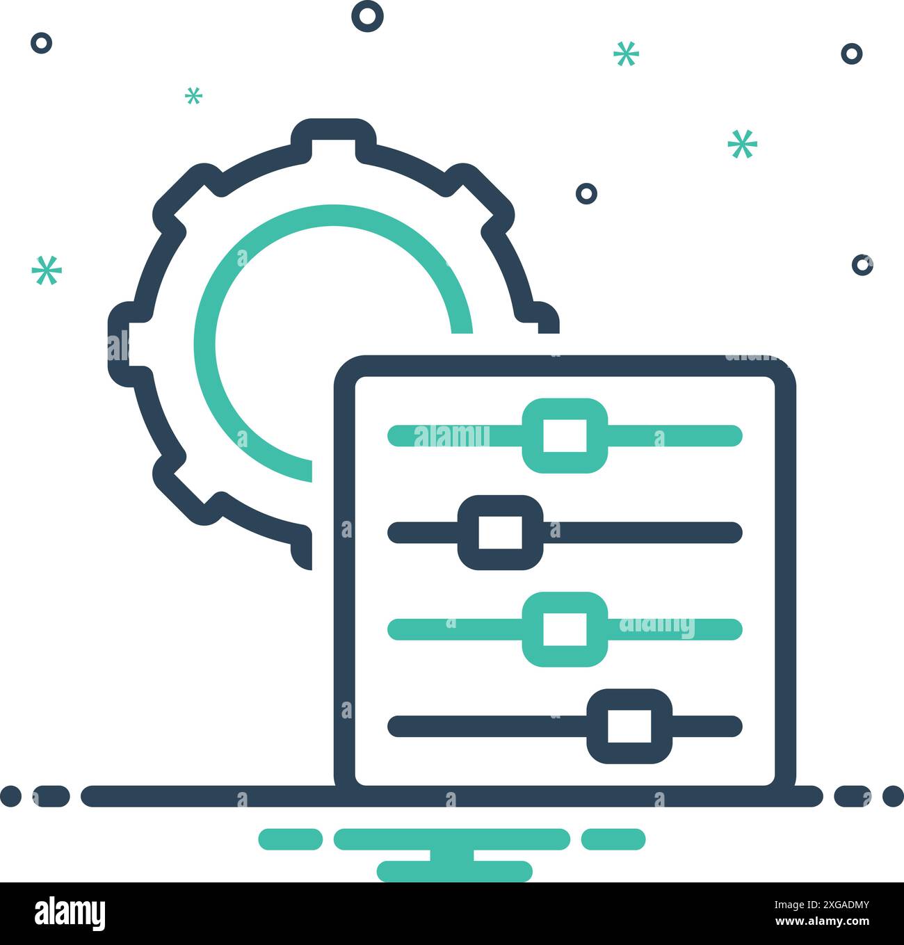 Coordinate icon hi-res stock photography and images - Alamy