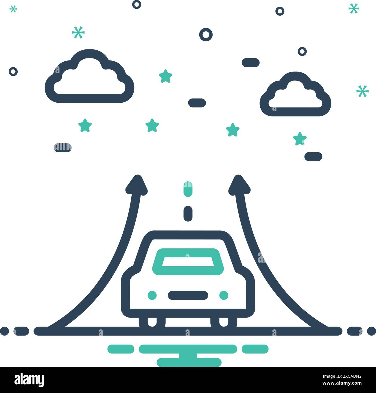 Icon for impossible,sky Stock Vector Image & Art - Alamy