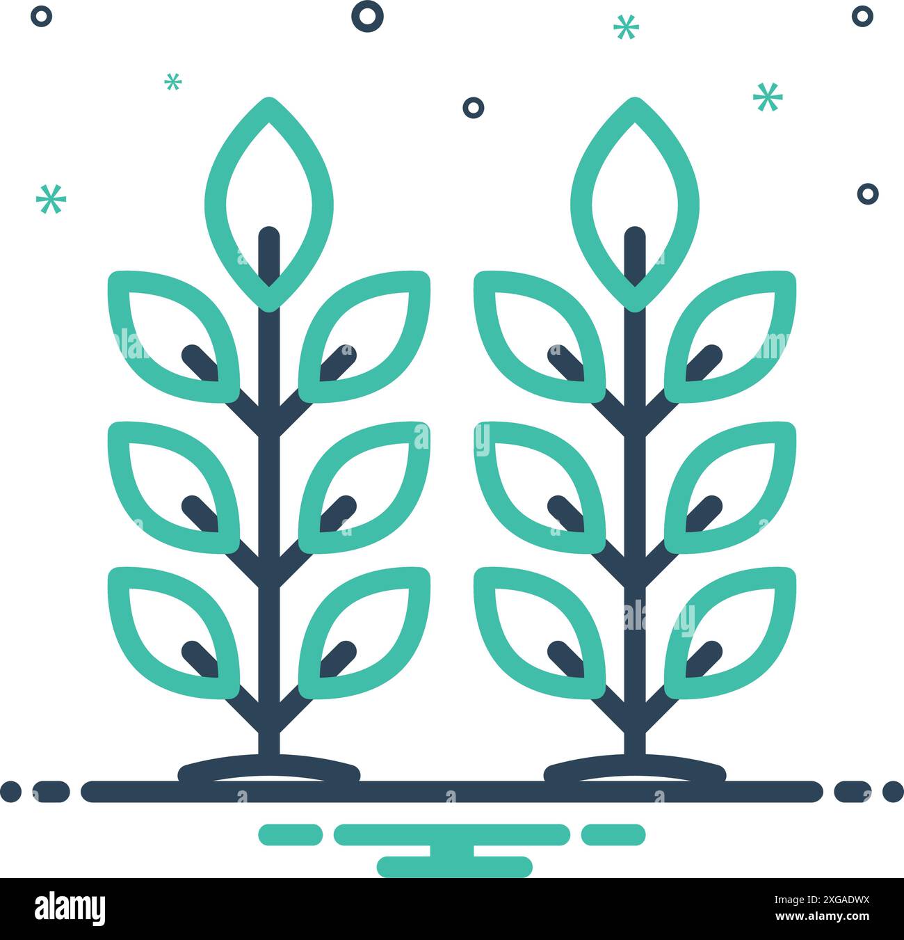 Icon for vegetation,plants Stock Vector Image & Art - Alamy