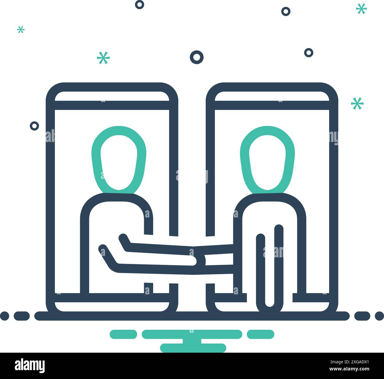 Commitment agreement Stock Vector Images - Alamy