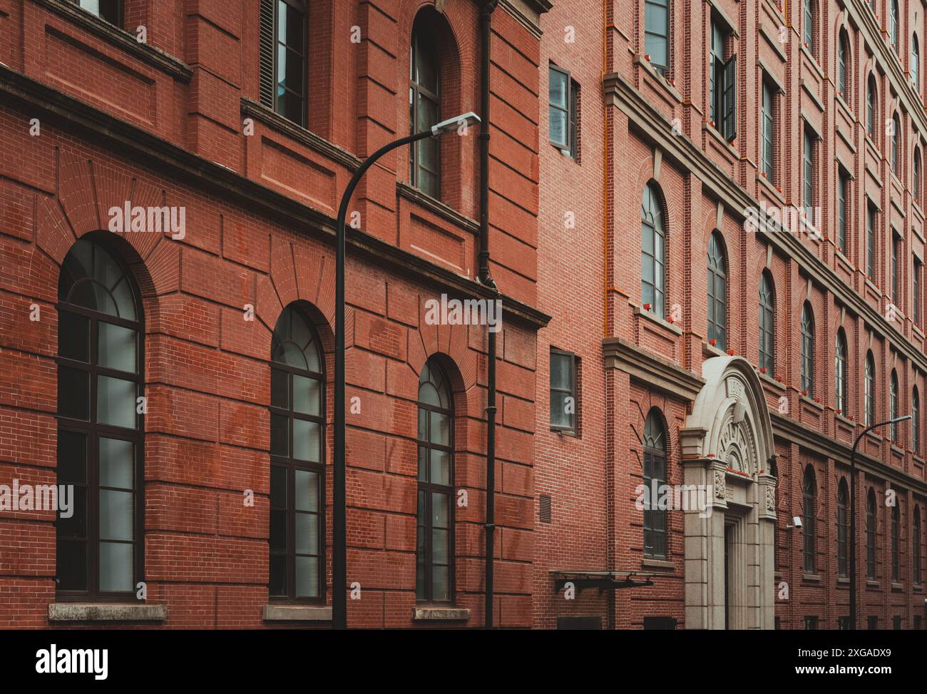 traditional building exterior facade close-up details in Shanghai ...