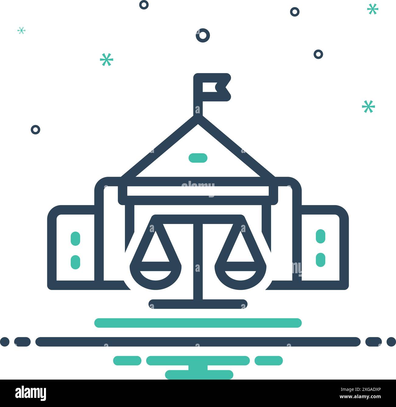 Icon for courts,authority Stock Vector Image & Art - Alamy