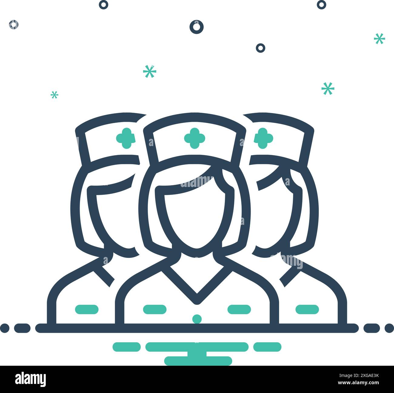 Icon for nurses,paramedic Stock Vector Image & Art - Alamy