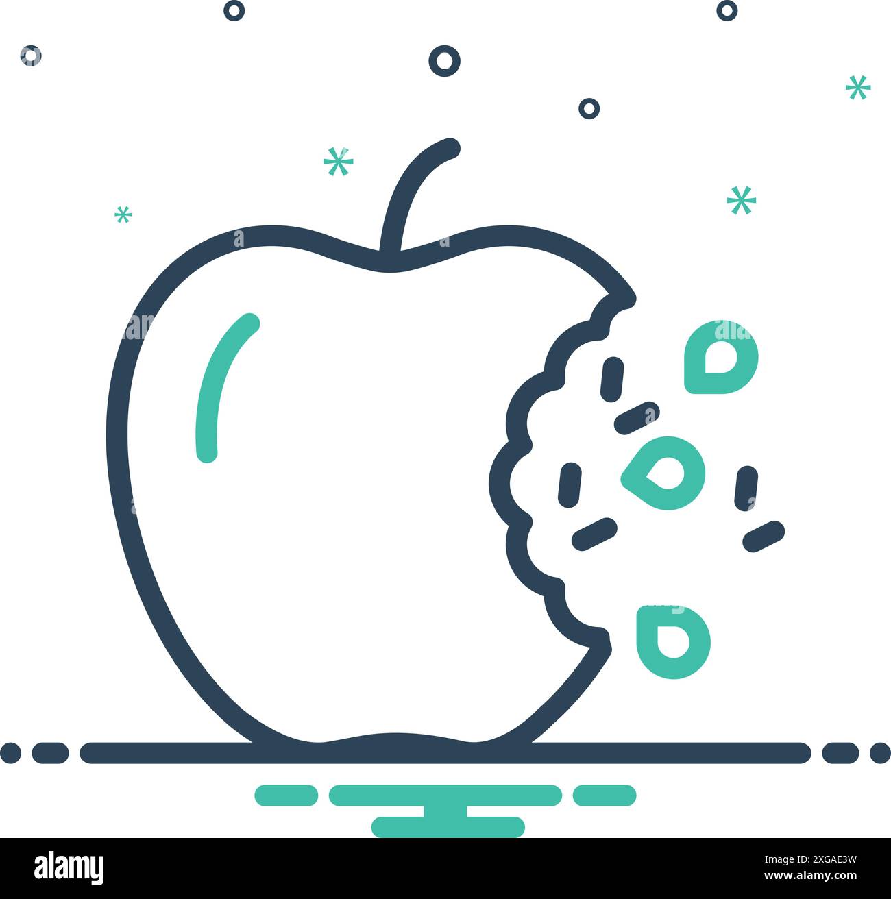 Icon for bite,kerf Stock Vector Image & Art - Alamy