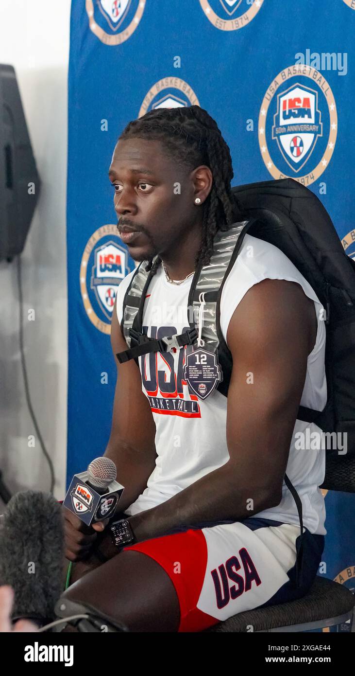 NBA Player Jrue Holiday Stock Photo - Alamy