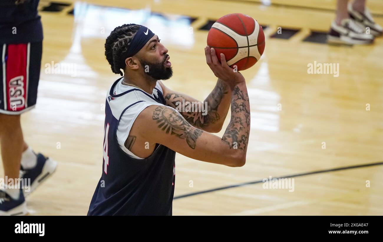 NBA Player Anthony Davis Stock Photo - Alamy