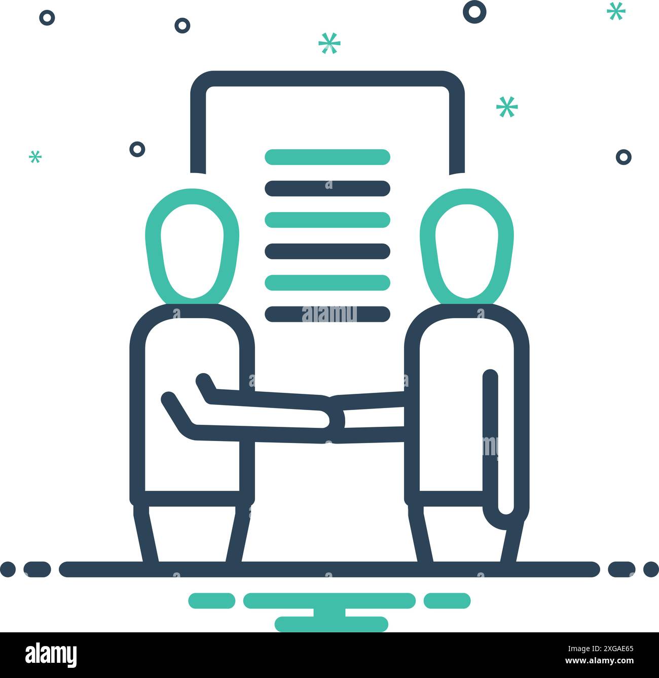 Icon for treaty,agreement Stock Vector Image & Art - Alamy