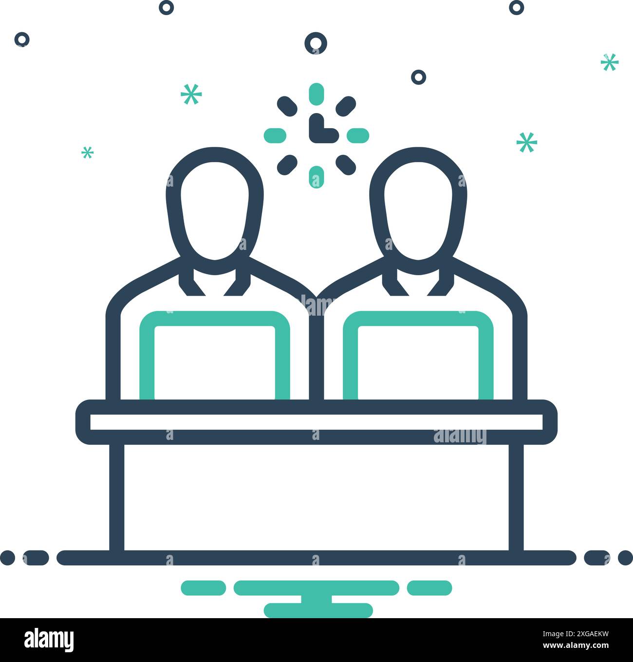 Collaborator vector vectors hi-res stock photography and images - Alamy