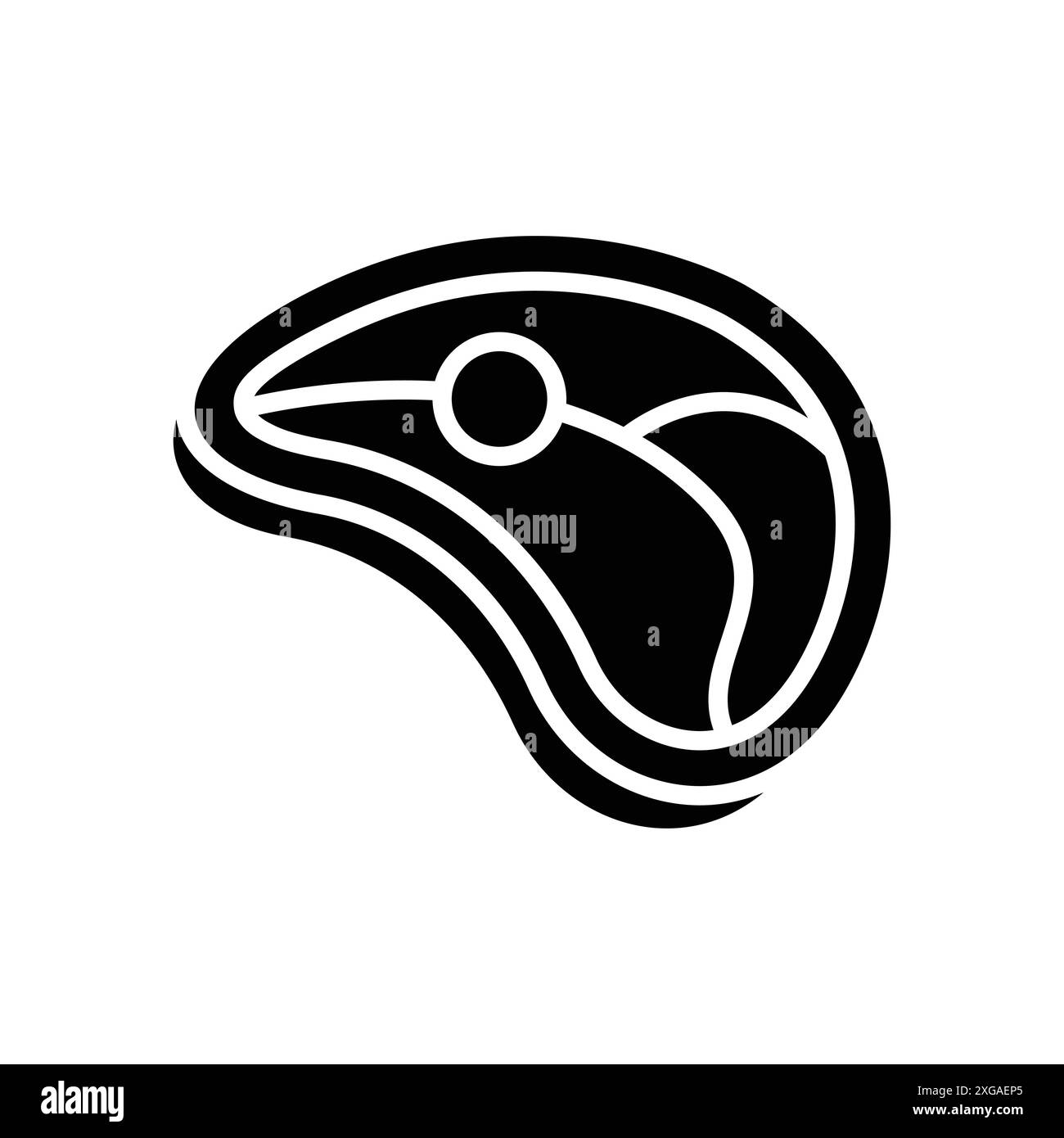meat icon vector design template in white background Stock Vector Image ...