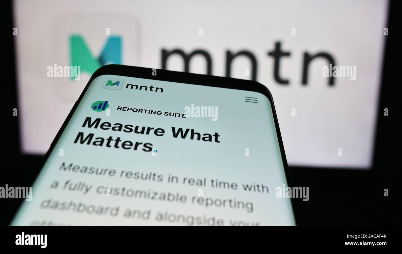 Mntn logo hi-res stock photography and images - Alamy