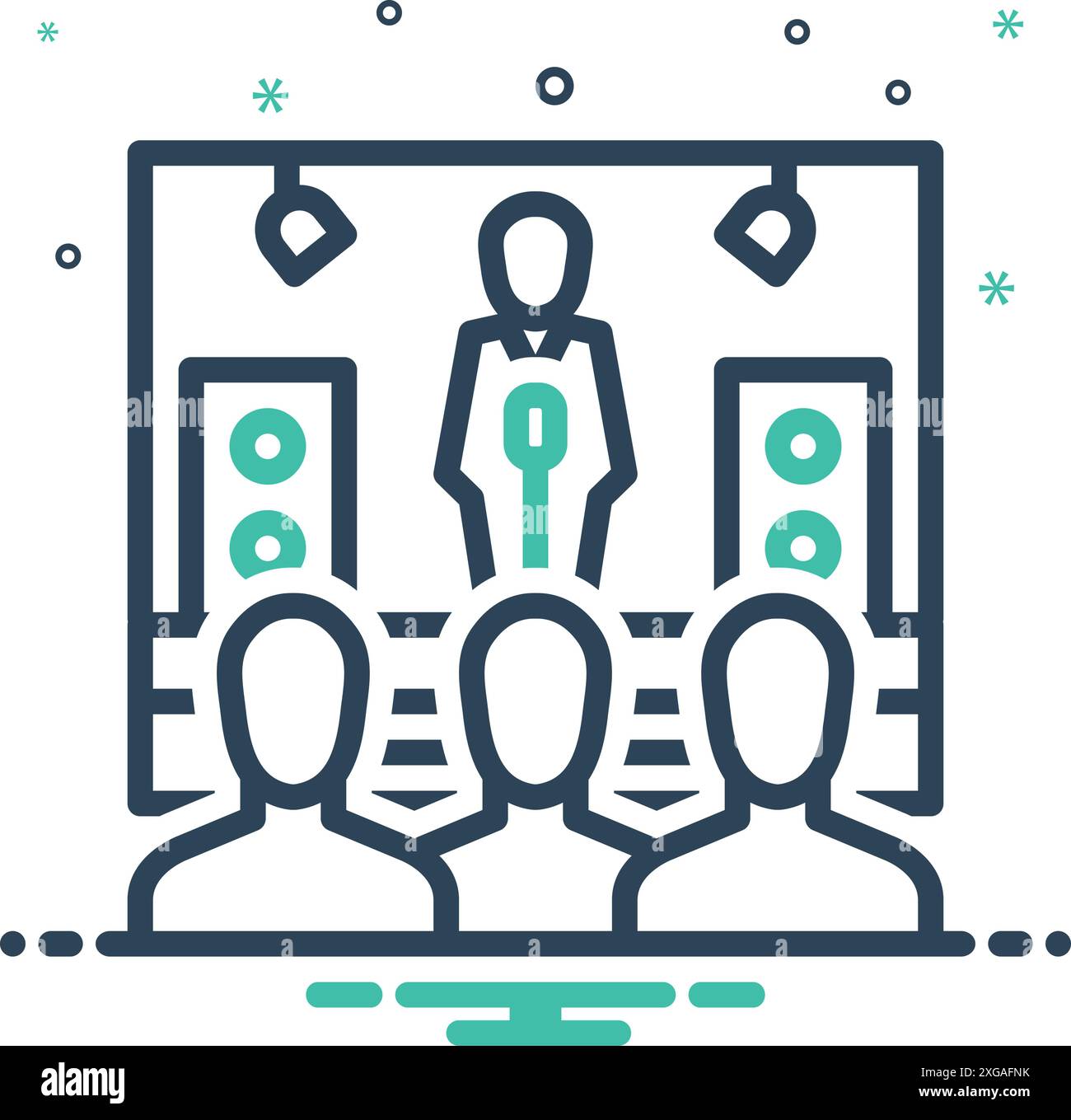 Icon for concerts,stage Stock Vector Image & Art - Alamy