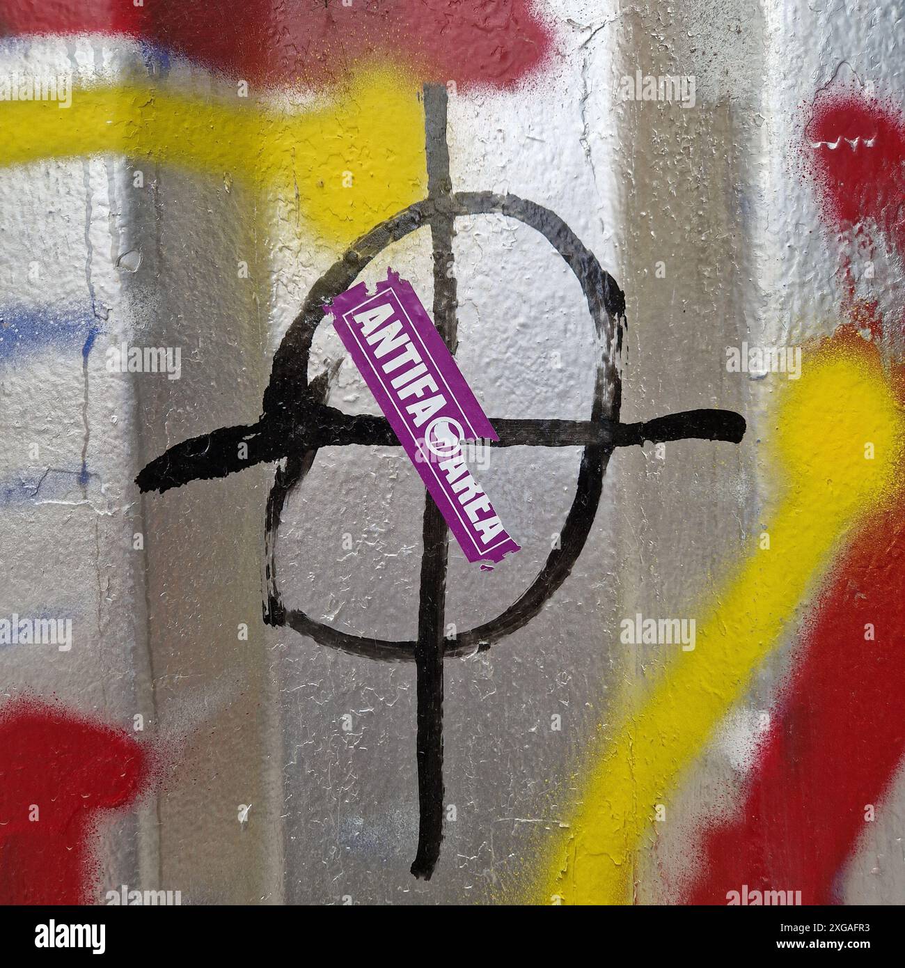 Antifa symbol hi-res stock photography and images - Alamy