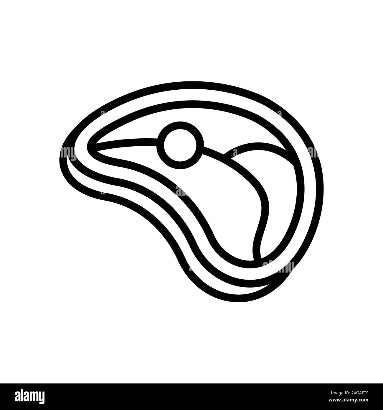 meat icon vector design template in white background Stock Vector Image ...