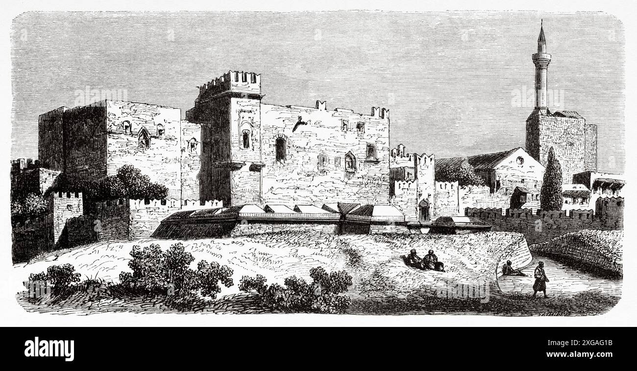 Greek island typical view Cut Out Stock Images & Pictures - Alamy