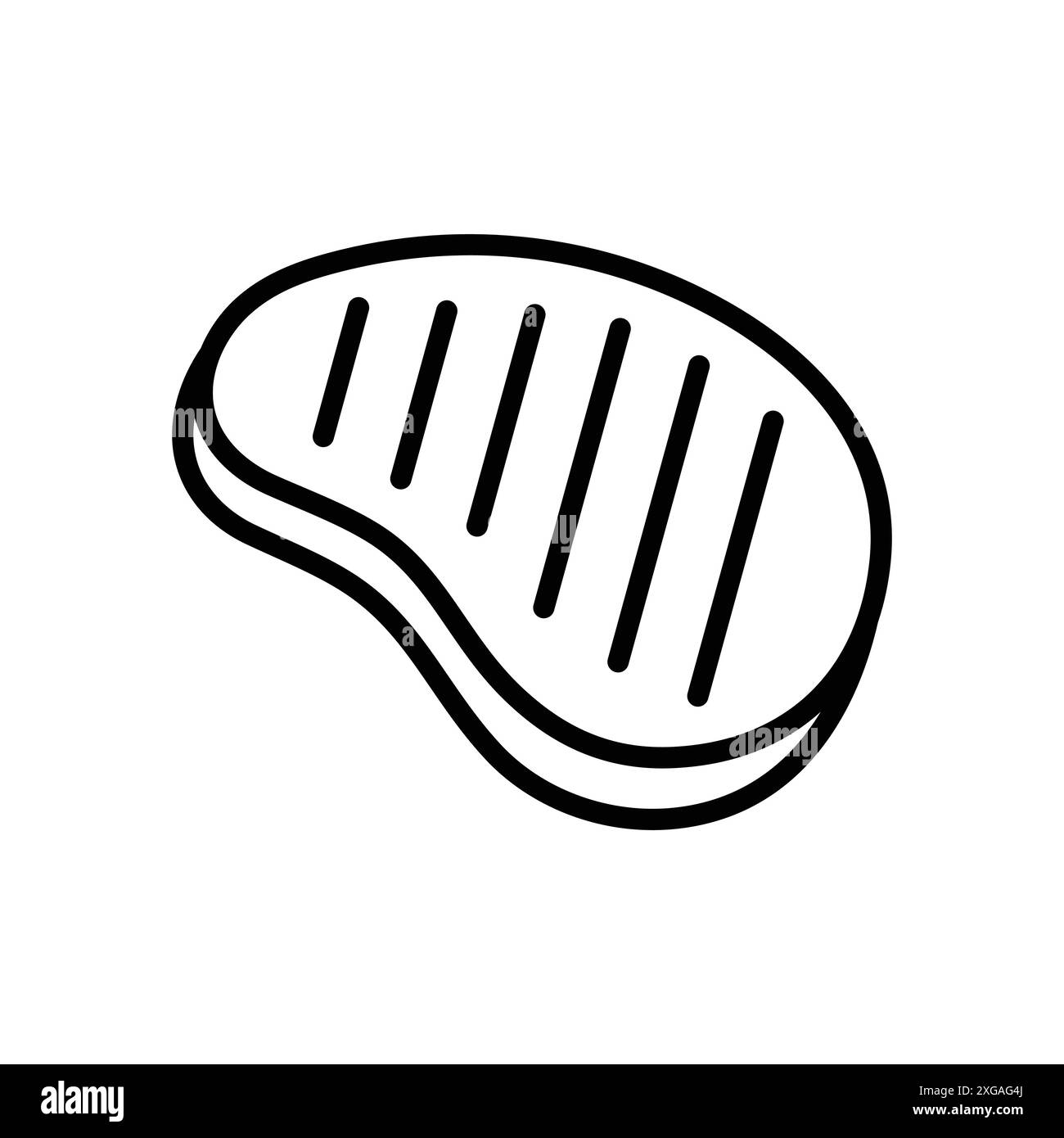 meat icon vector design template in white background Stock Vector Image ...