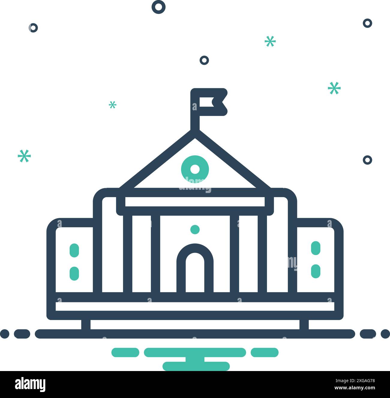 Icon for courts,authority Stock Vector Image & Art - Alamy