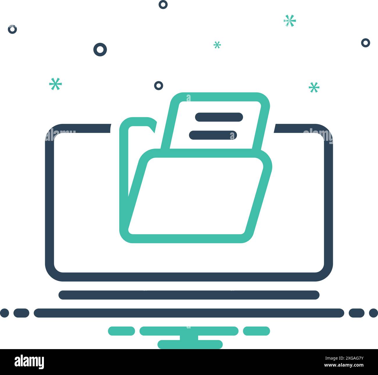 Icon for filing,folder Stock Vector Image & Art - Alamy