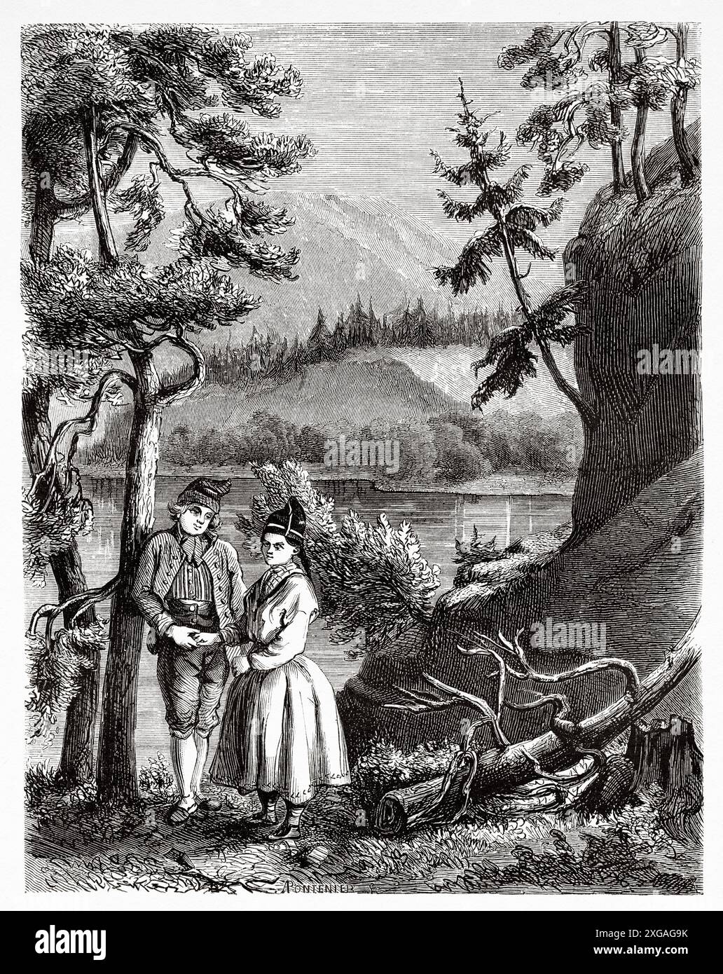 Local people in costume Cut Out Stock Images & Pictures - Alamy