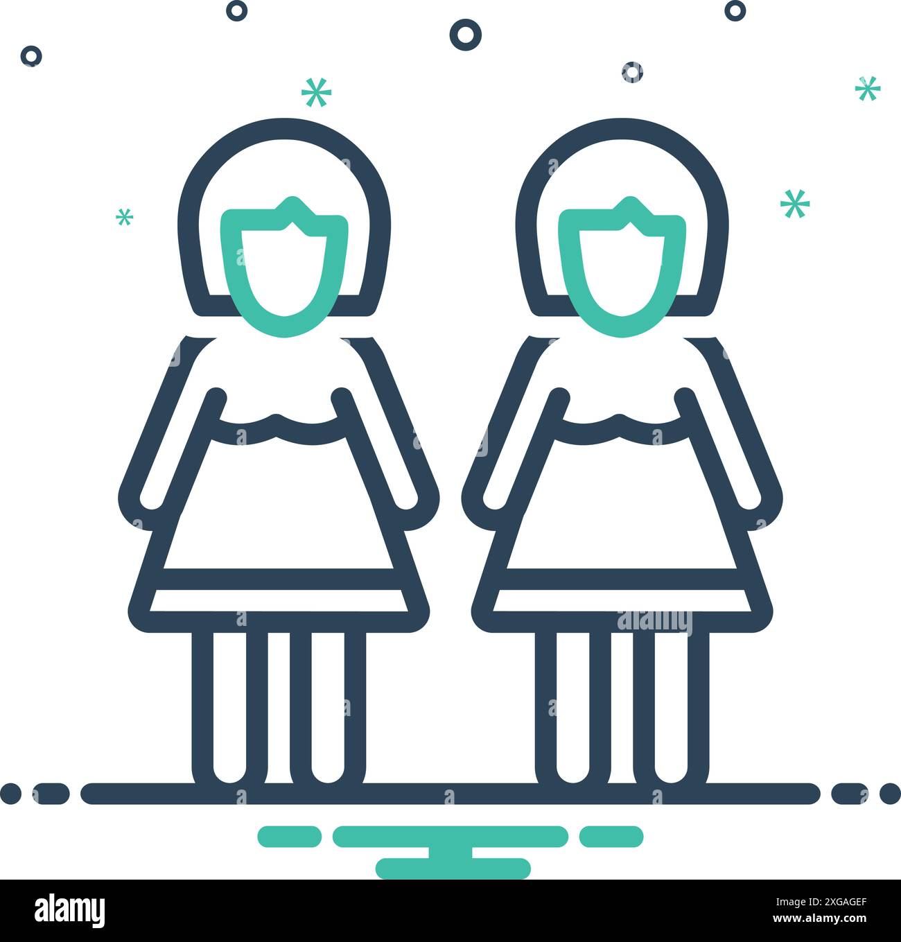 Icon for daughters,female child Stock Vector Image & Art - Alamy
