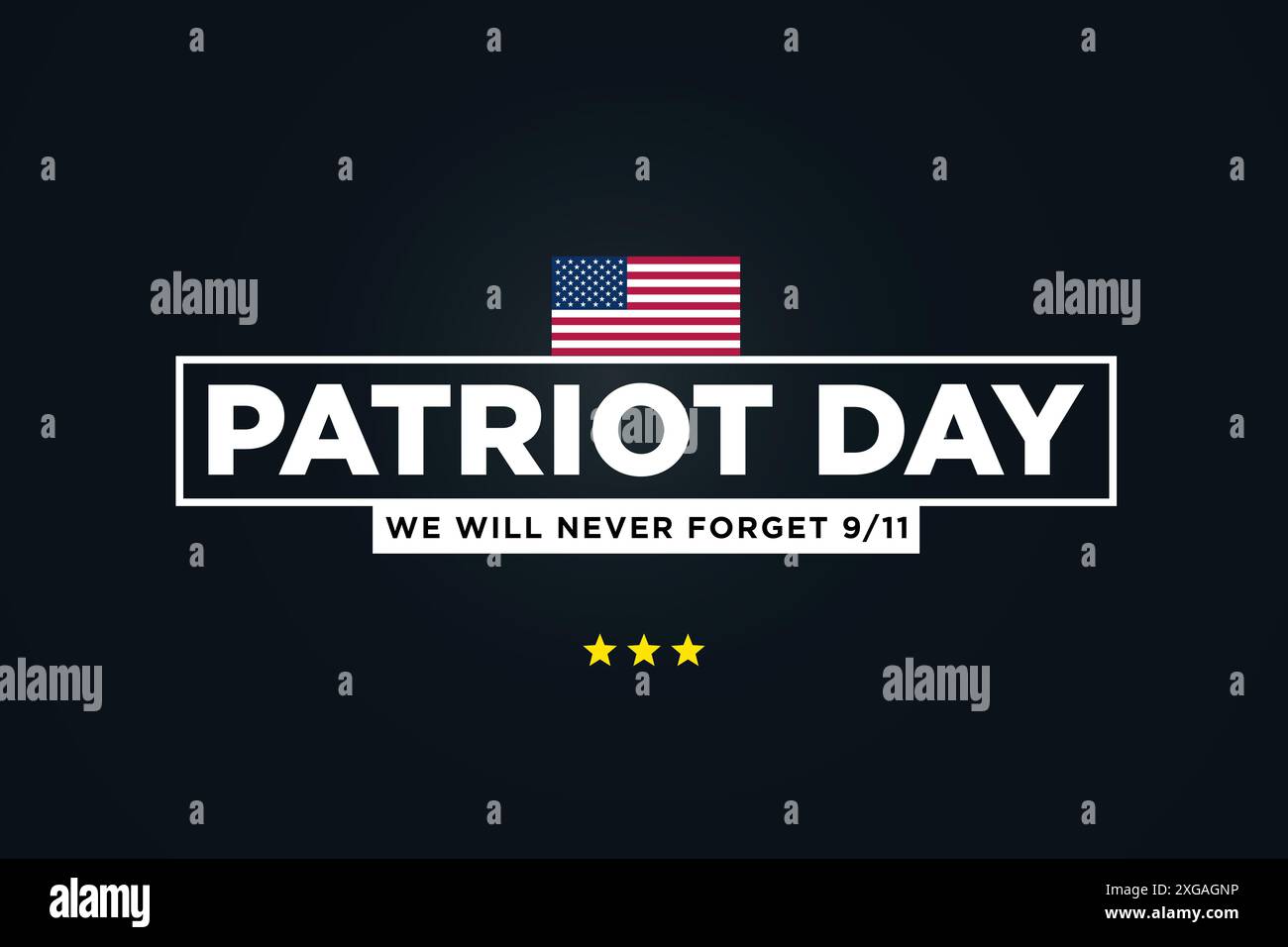 Remembering 9 11, Patriot day . Illustration of the Twin towers ...