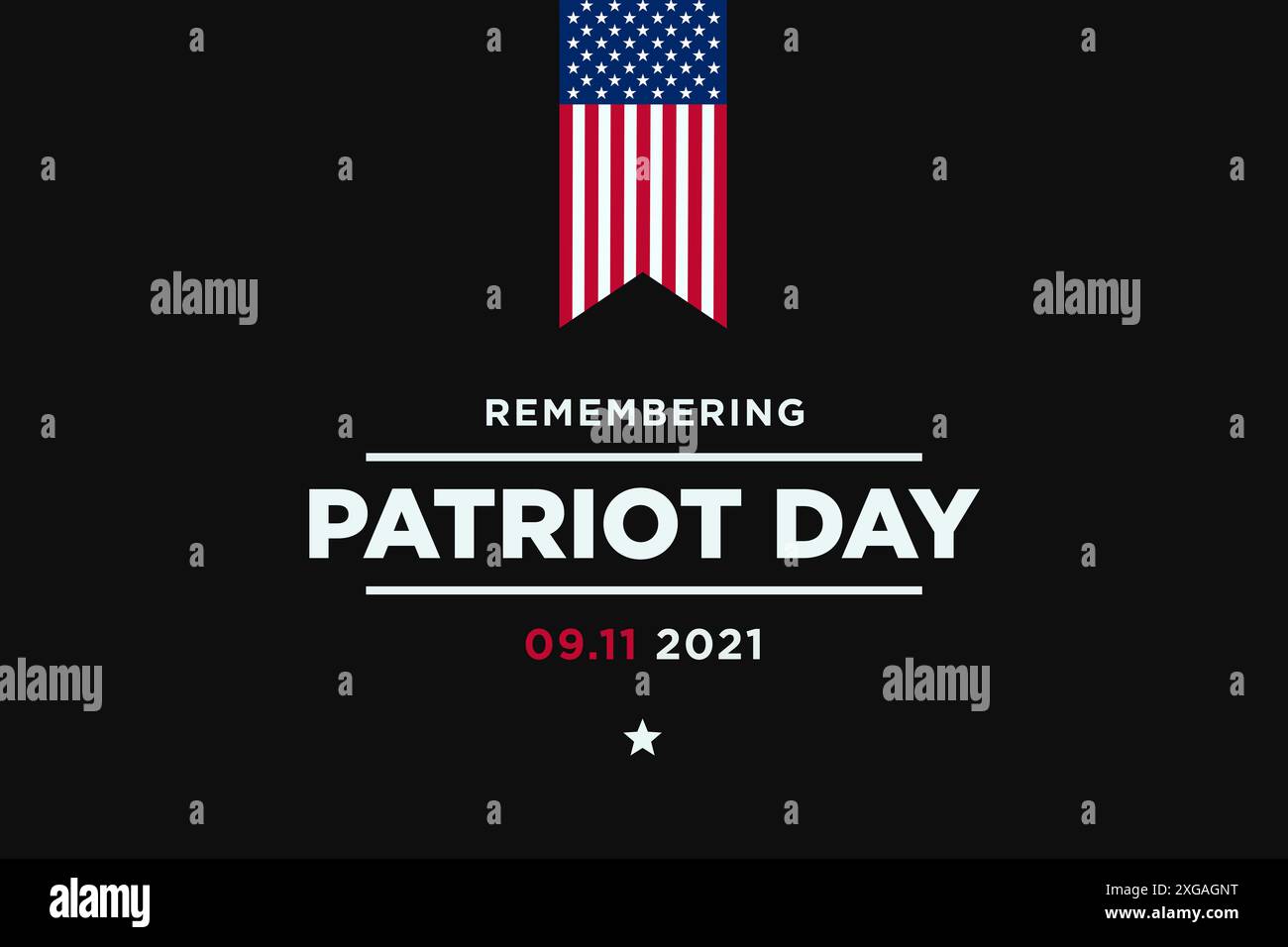 Remembering 9 11, Patriot day . Illustration of the Twin towers ...