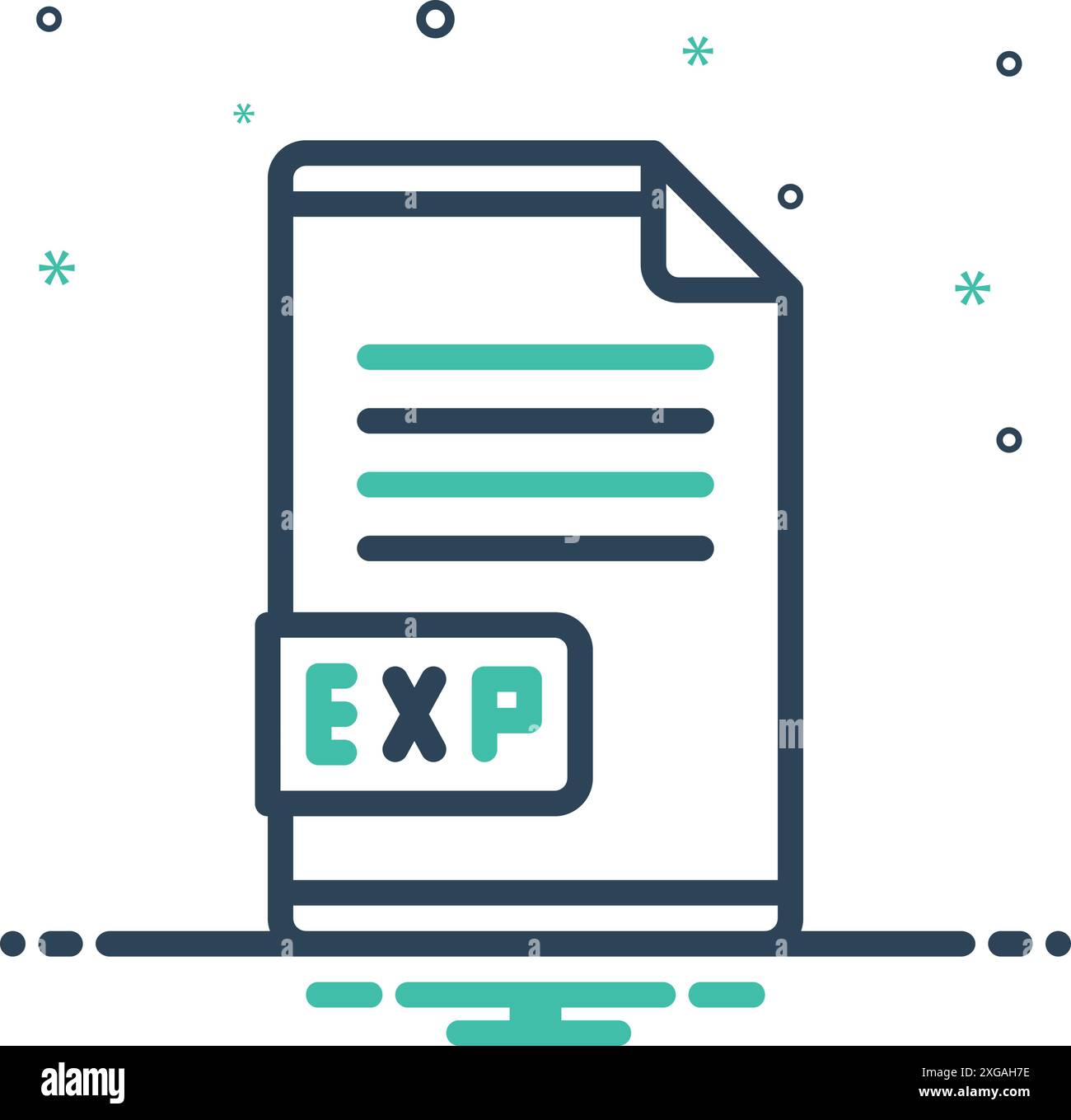 Icon for exp,expiration Stock Vector Image & Art - Alamy