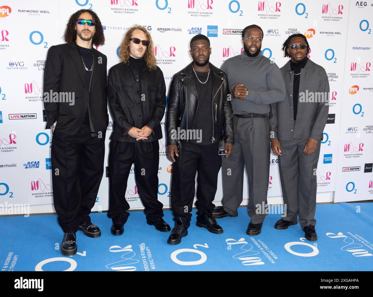 5 Jul 2024, London, England, UK - Ezra Collective attending Nordoff and ...