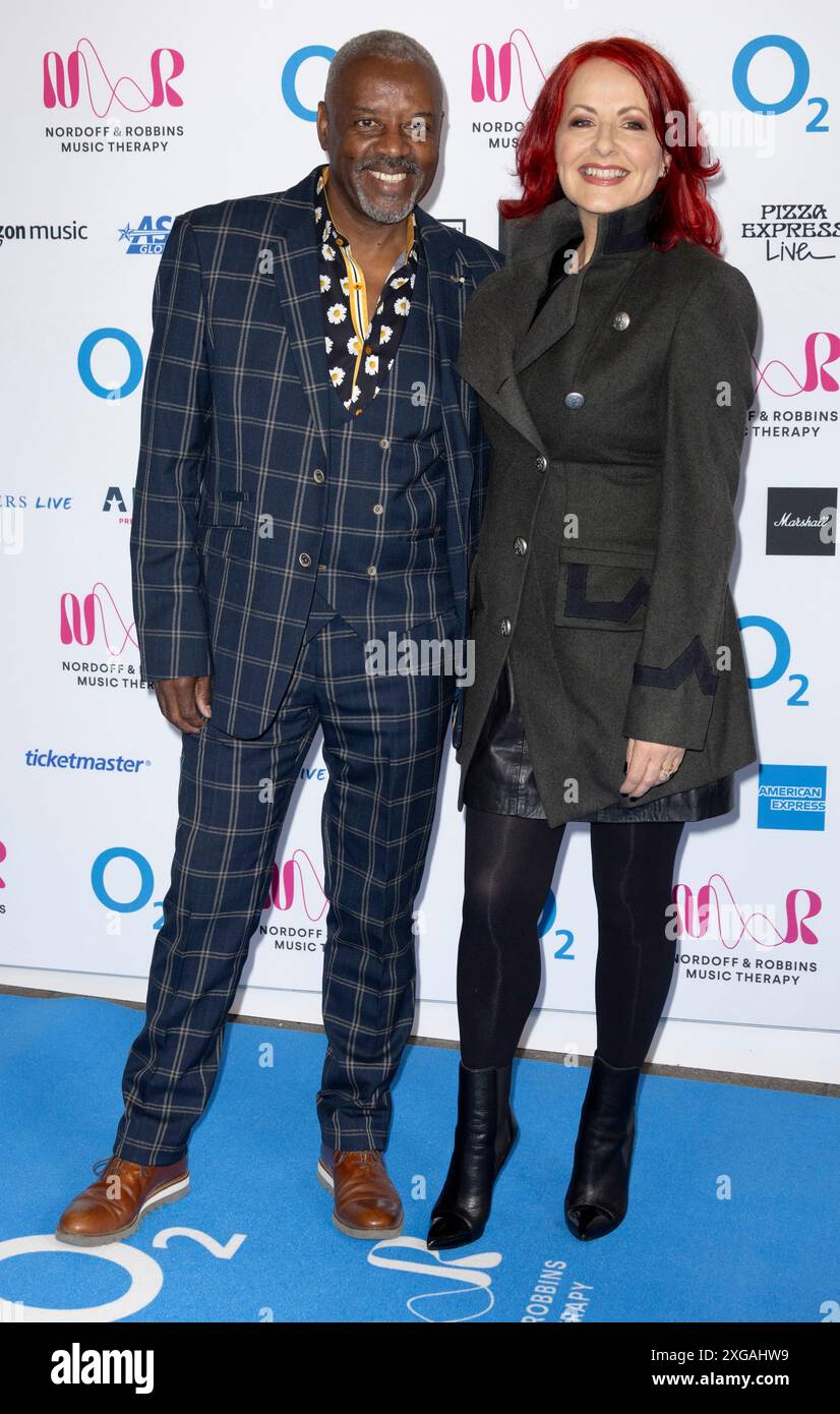 5 Jul 2024, London, England, UK - Carrie Grant and David Grant ...