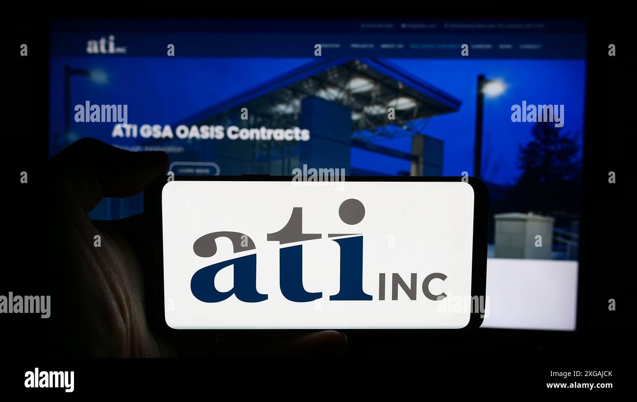 Ati business company logo hi-res stock photography and images - Alamy