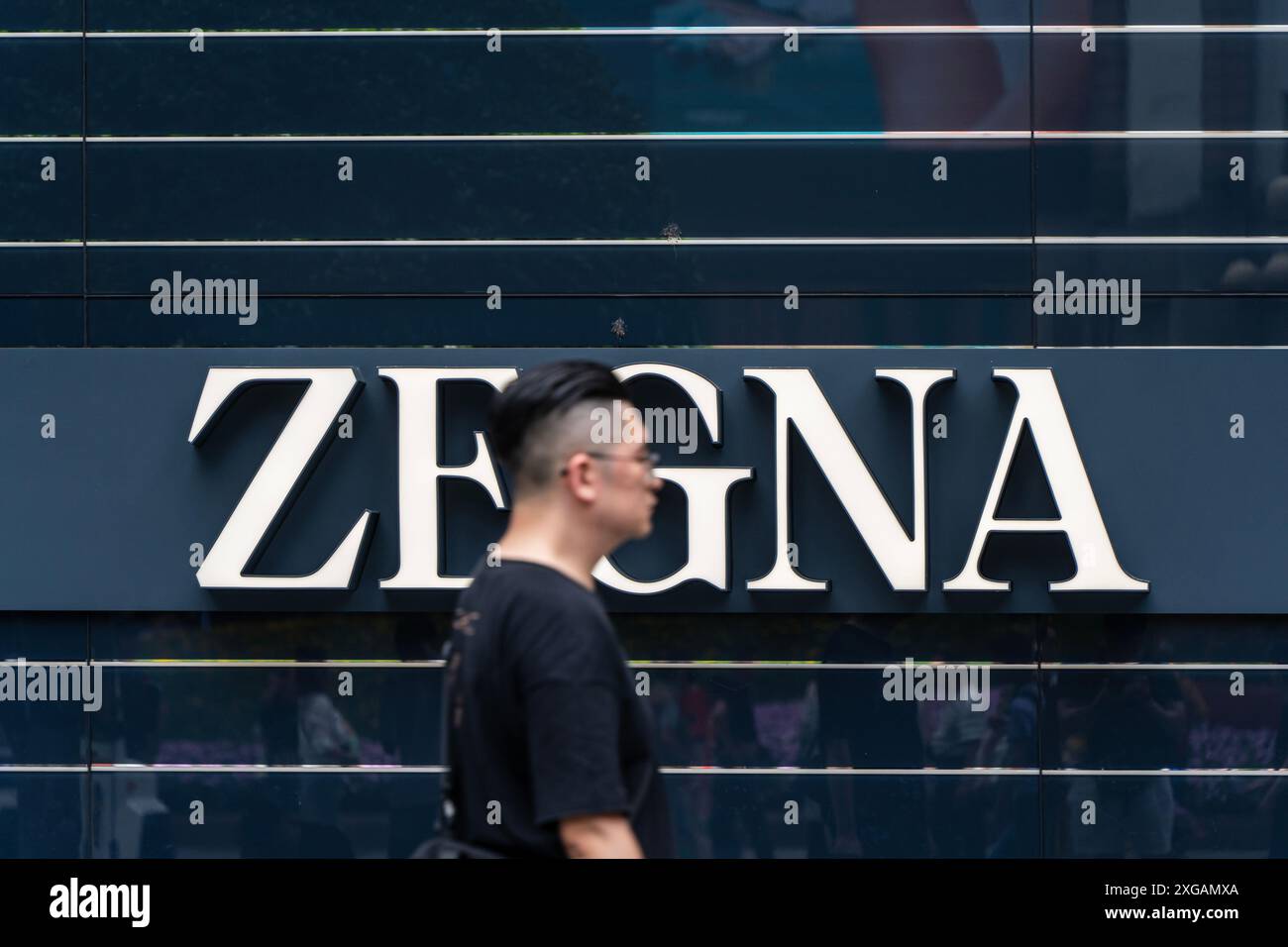 Ermenegildo zegna shop china hi-res stock photography and images - Alamy