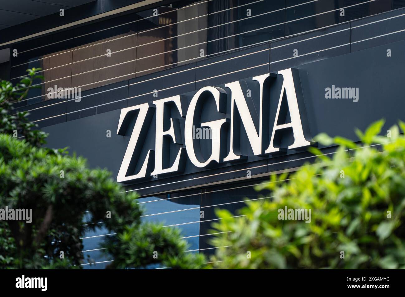 Ermenegildo zegna shop china hi-res stock photography and images - Alamy