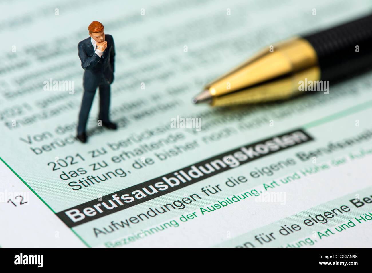 Einkommensteuererklärung Ein Formular für die Einkommensteuererklärung ...