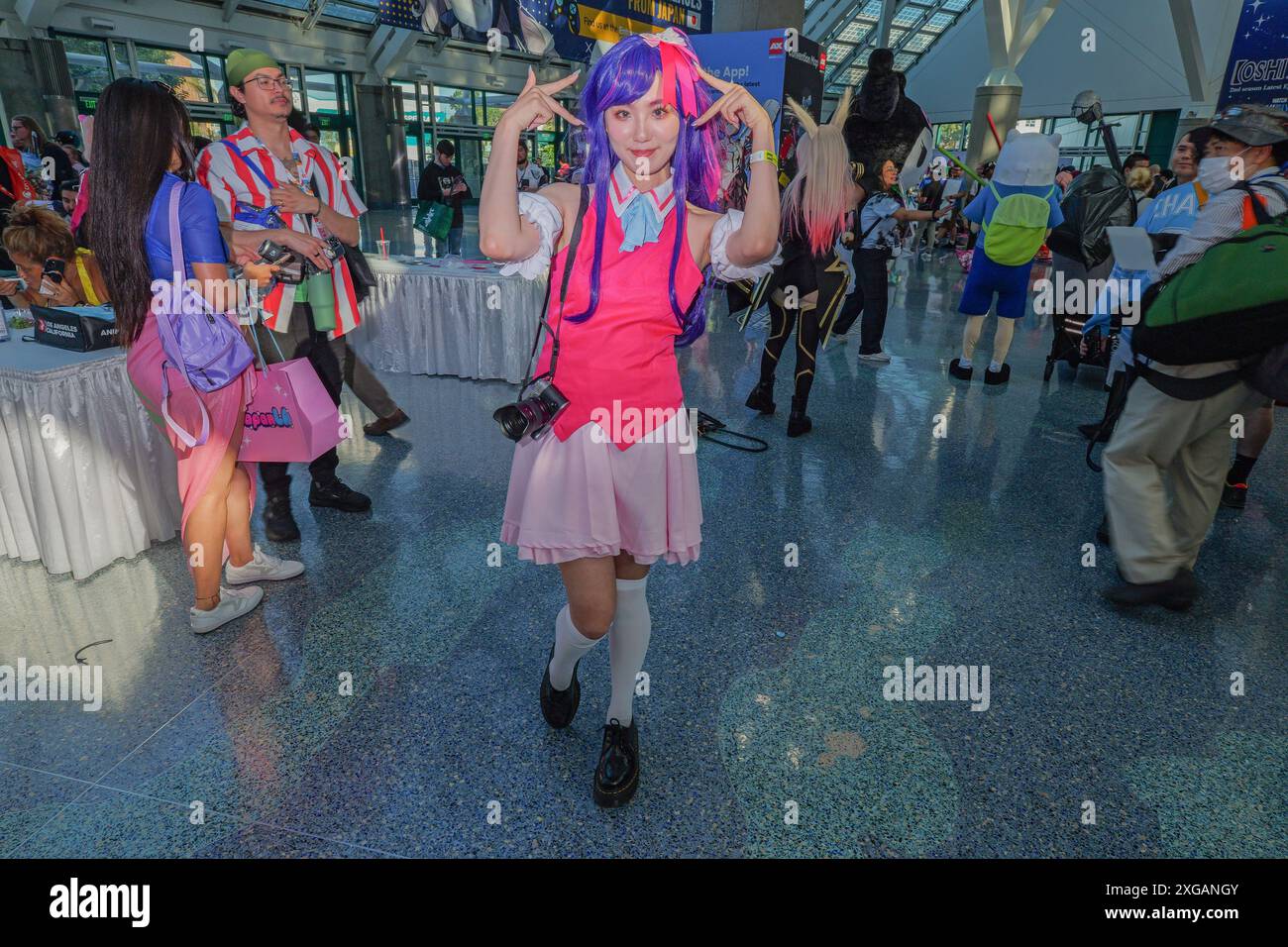 Anime expo schedule 2024 day in Los Angeles convention center ...