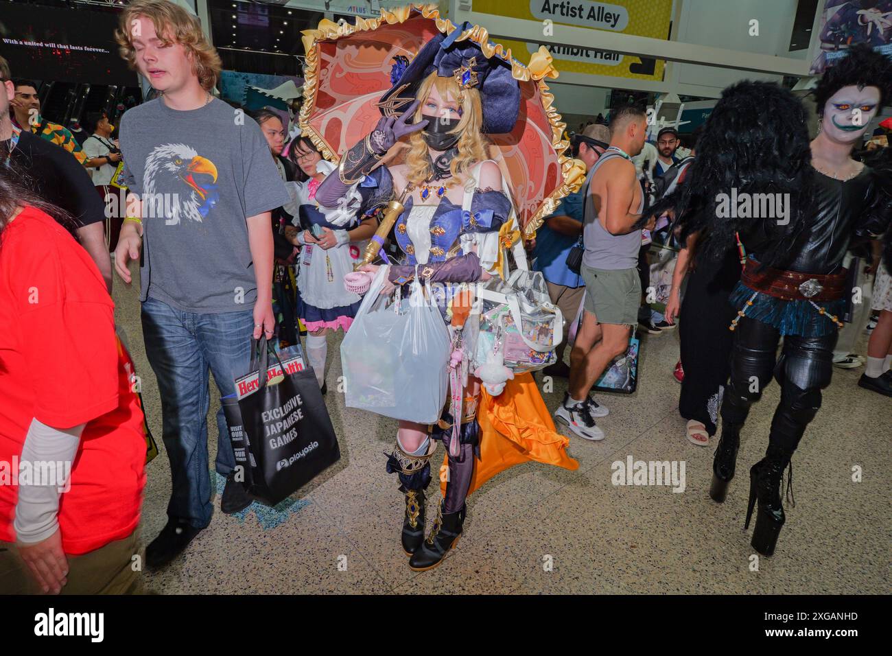 Anime expo schedule 2024 day in Los Angeles convention center ...