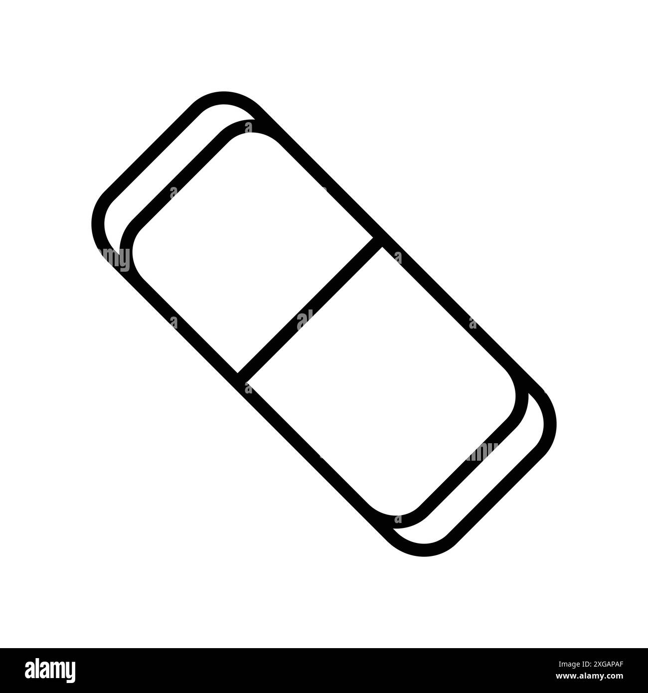 eraser icon vector design template in white background Stock Vector ...