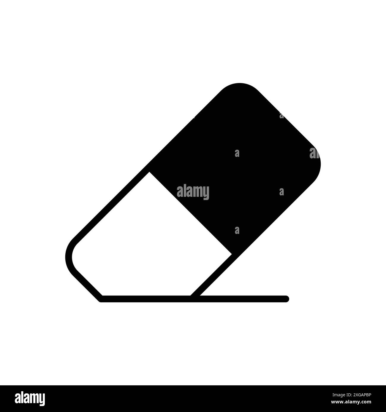 eraser icon vector design template in white background Stock Vector ...