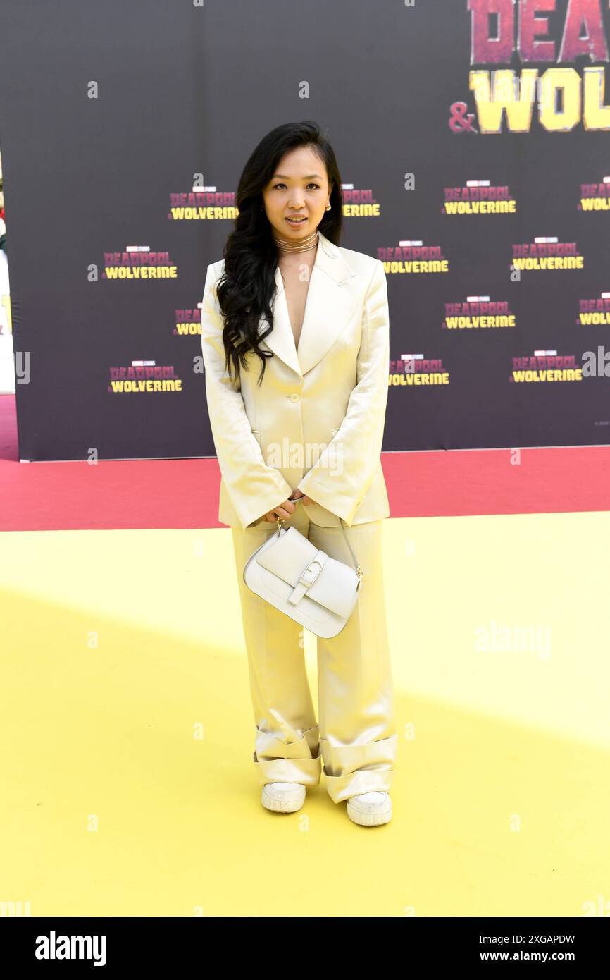 Andrea Guo bei der Premiere DEADPOOL and WOLVERINE in Berlin am 06.07. ...