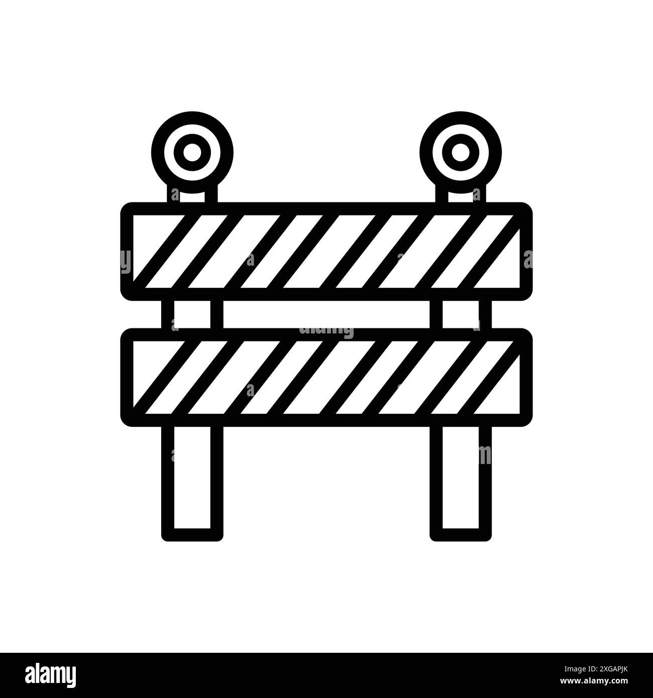 Barricade vector vectors Black and White Stock Photos & Images - Alamy