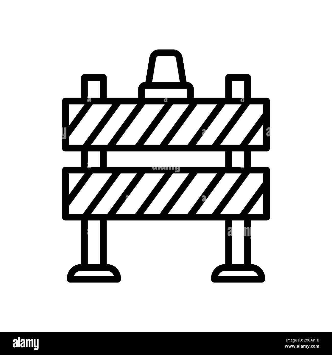 road barrier icon vector design template in white background Stock ...
