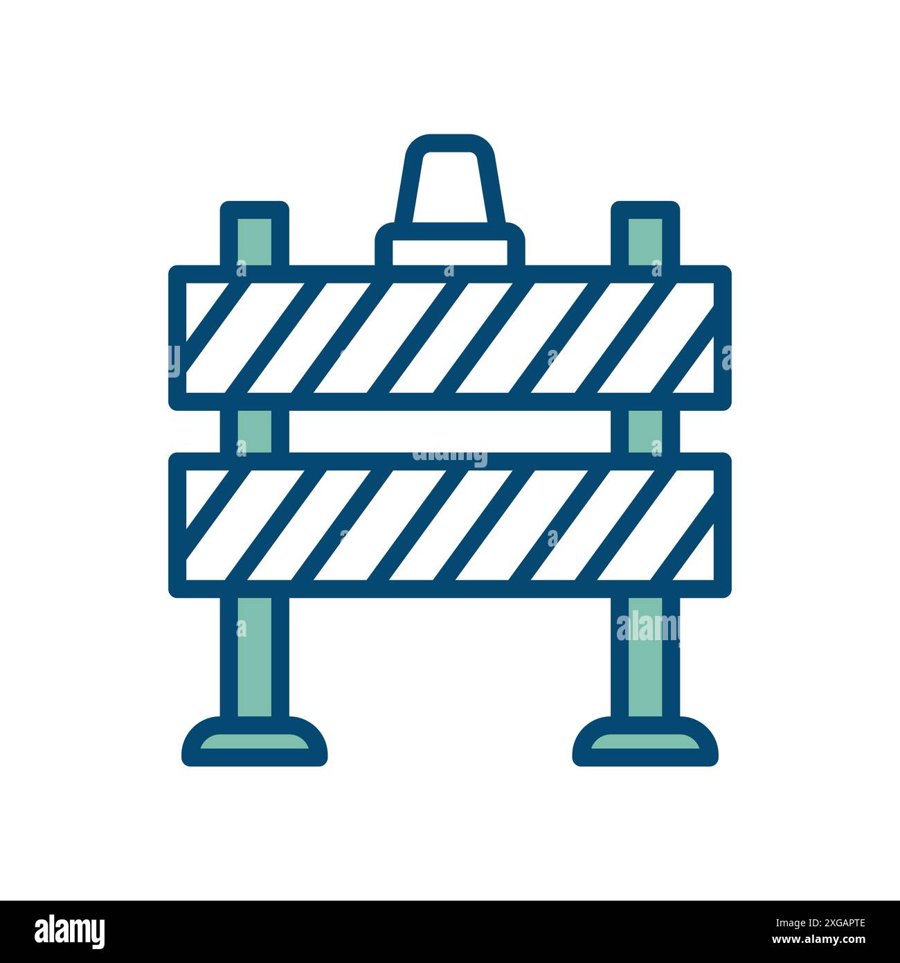 road barrier icon vector design template in white background Stock ...