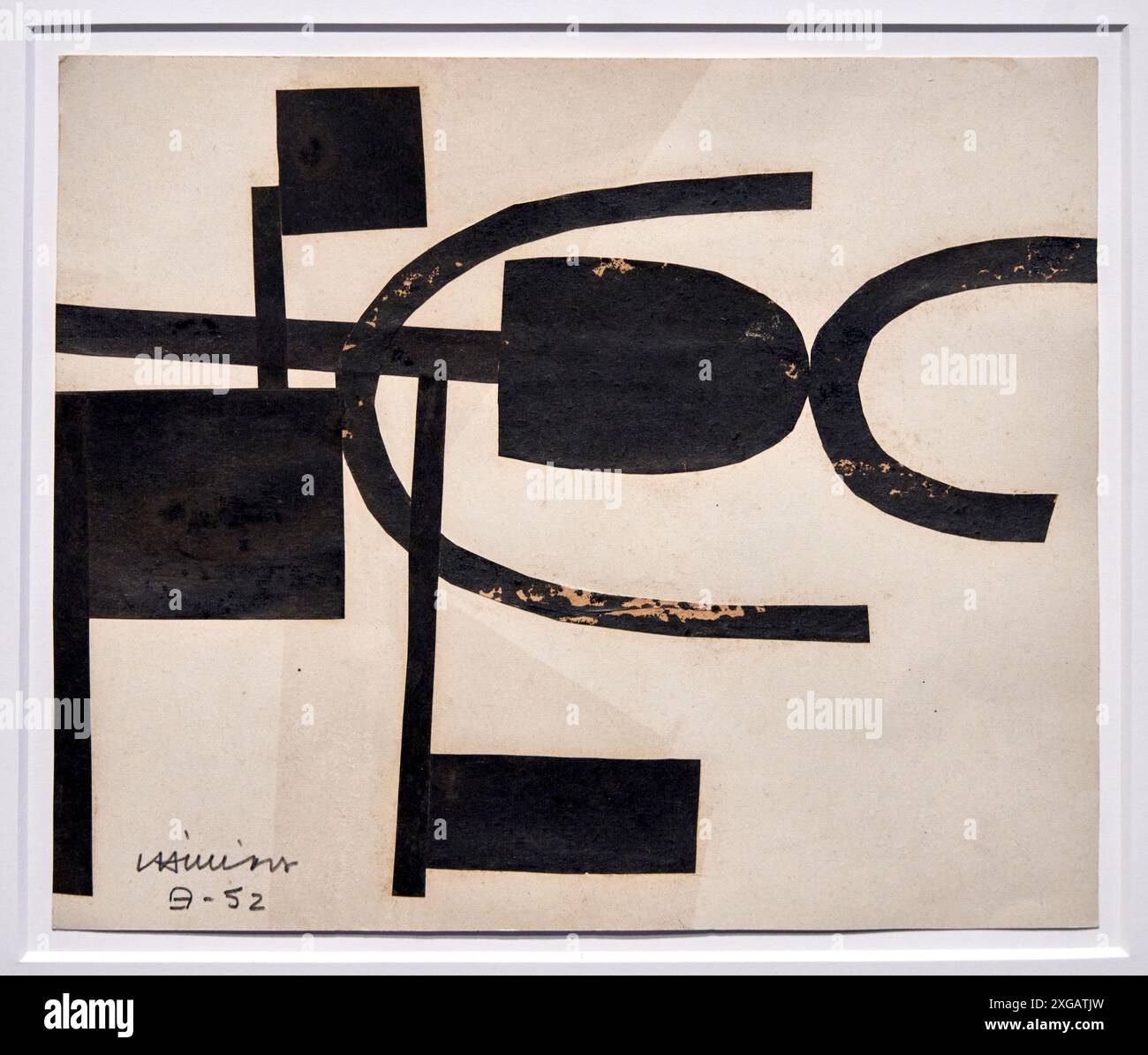 "Collage, Drawing", 1952-1954, Eduardo Chillida (1924-2002), Chillida ...