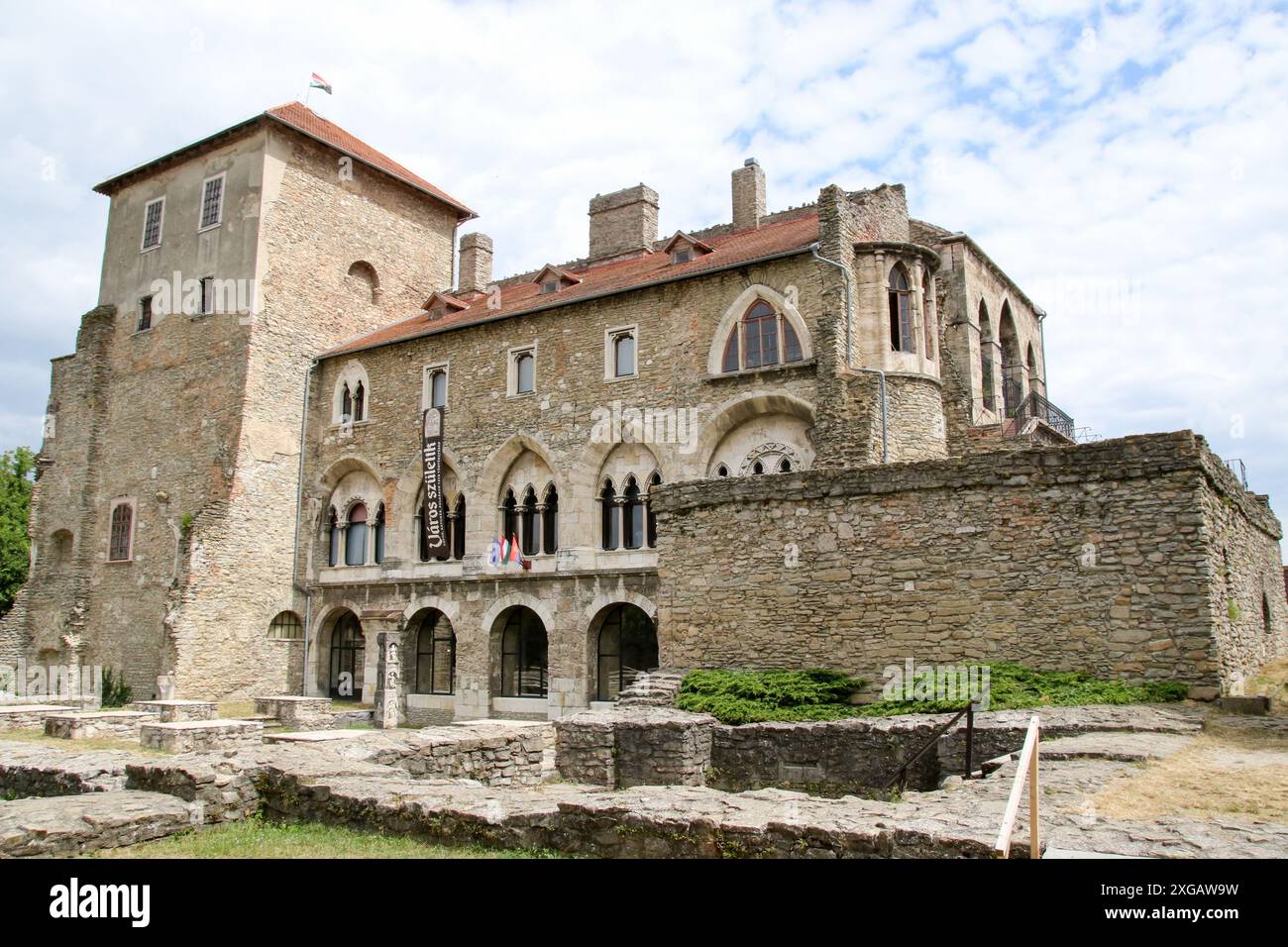 Tata Castle in Tata, Hungary Stock Photo - Alamy