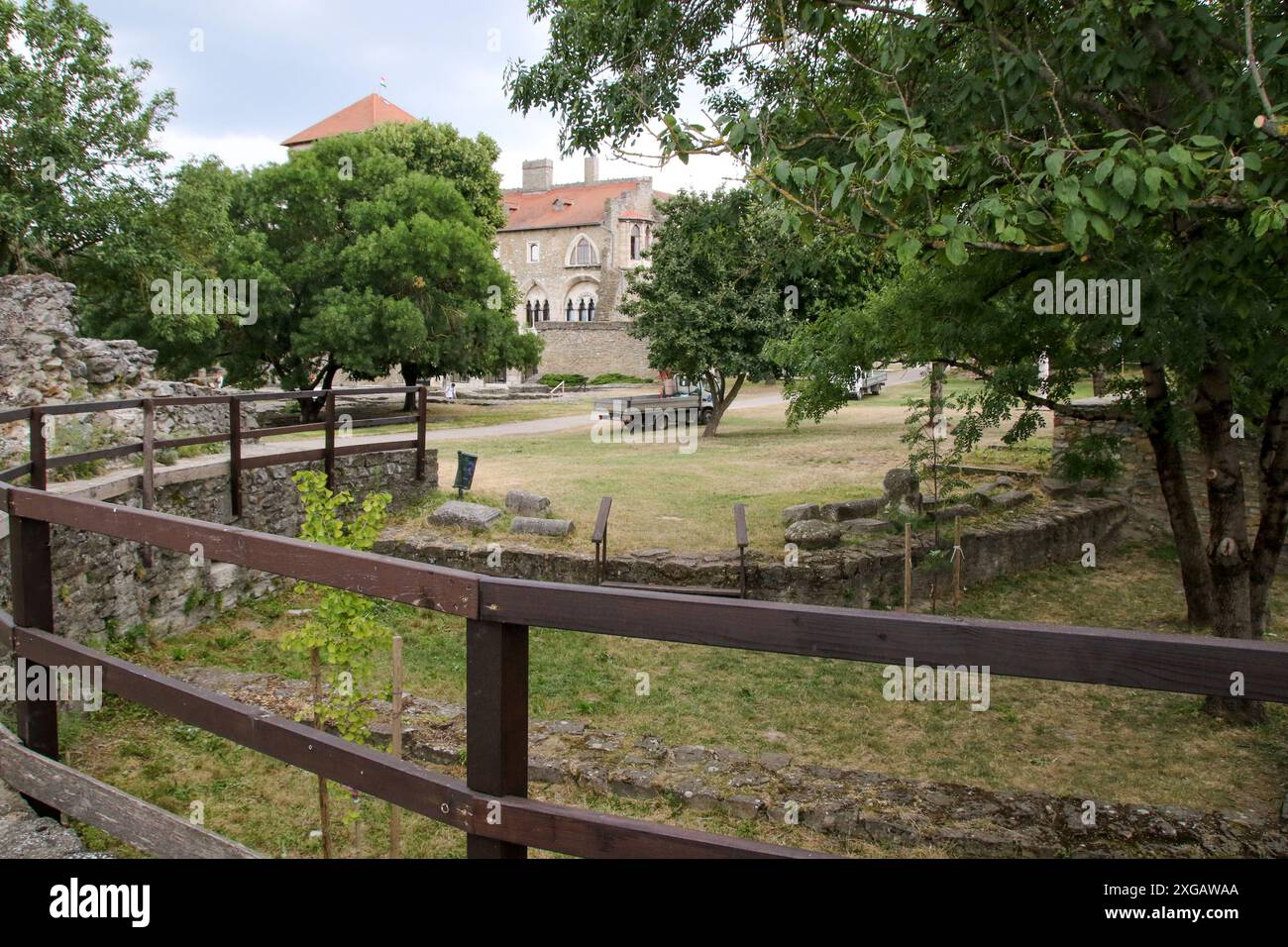 Tata Castle in Tata, Hungary Stock Photo - Alamy