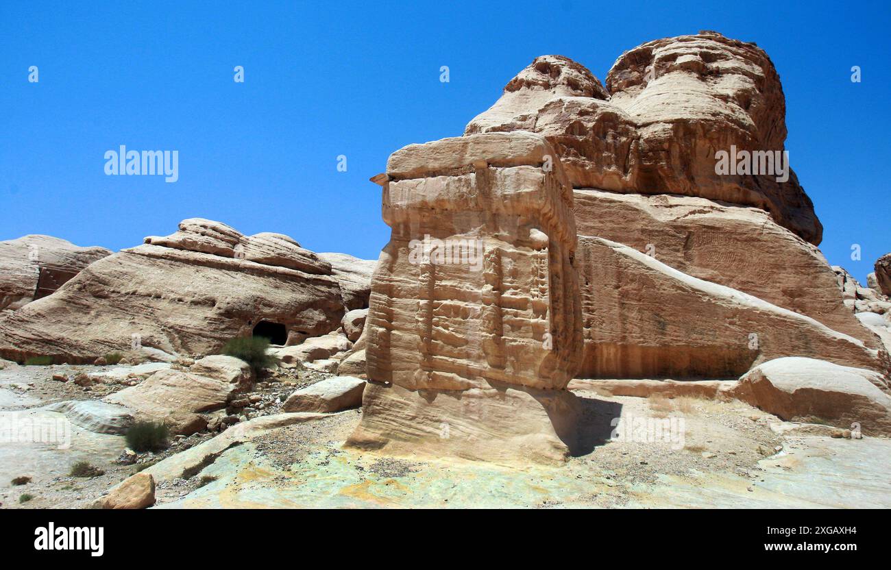 Scenes from the ancient city of Petra, which dates back to the ...