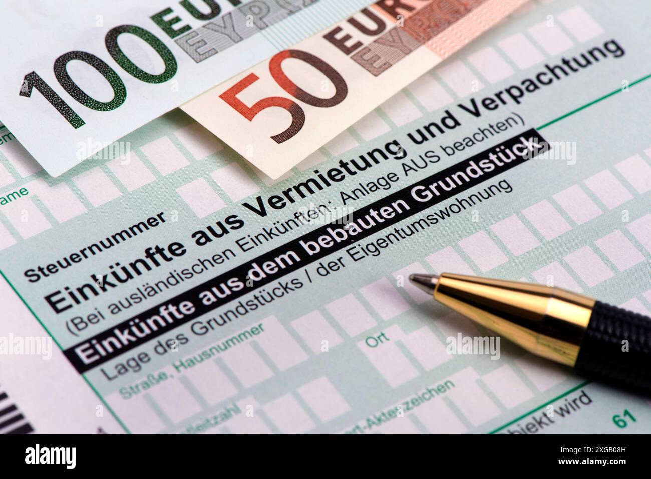 Einkommensteuererklärung Ein Formular für die Einkommensteuererklärung ...