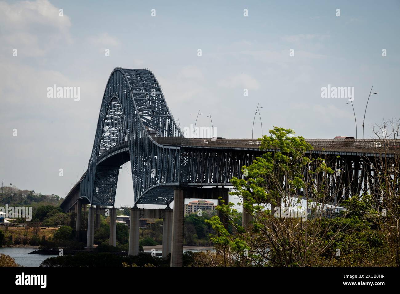 Bridge of the Americas, a road bridge which spans the Pacific entrance ...