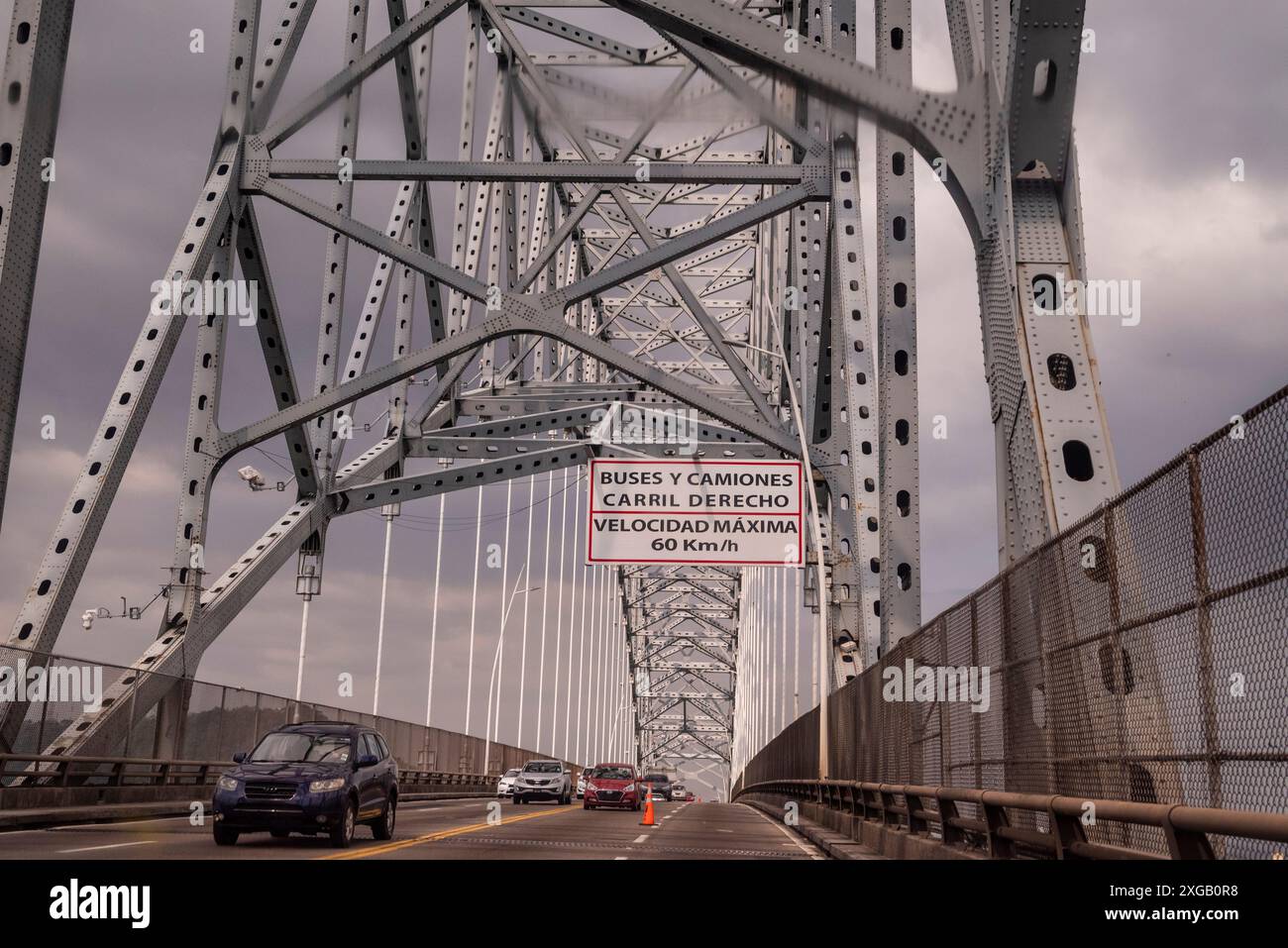 Bridge of the Americas, a road bridge which spans the Pacific entrance ...